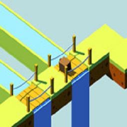 Cube The Runners - Hop to conquer a course full of obstacles