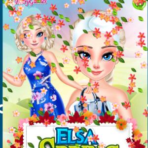 Elsa Spring Makeup - Bring the spring vibe to Elsa's makeup - Frivland