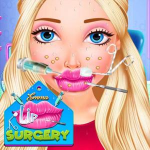 Play Emma Lip Surgery games | Friv.land
