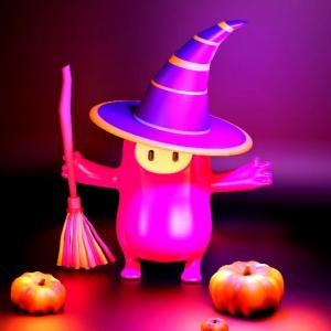 Play Fall Guys Halloween Puzzles games | Friv.land