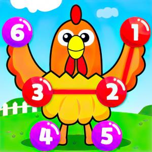 Fun Point to Point Happy Animals –What animals are these? Discover it!