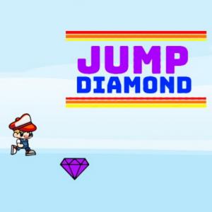 Jump Diamond – Jumping and stepping on as many diamonds as possible