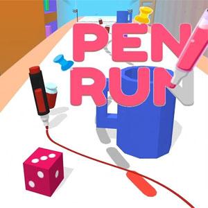Pen Run - Fill the dotted path with your red pen