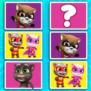 Play Talking Tom Match'Up games | Friv.land